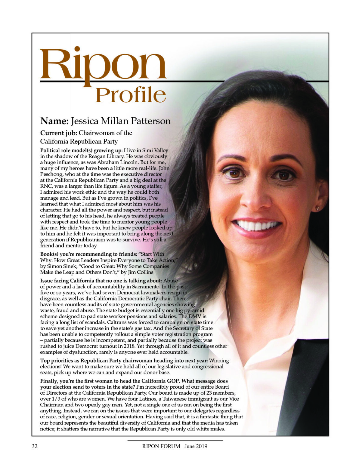 Jessica Millan Patterson | The Ripon Society